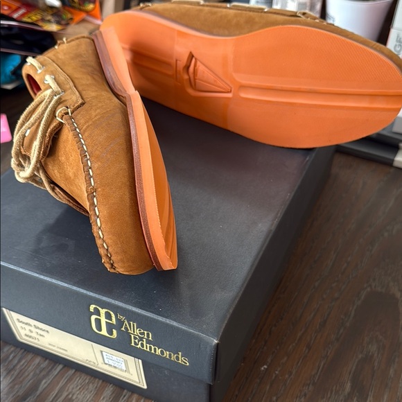 Allen Edmonds | Shoes | Allen Edmonds South Shore Tan Boat Shoes 1d ...